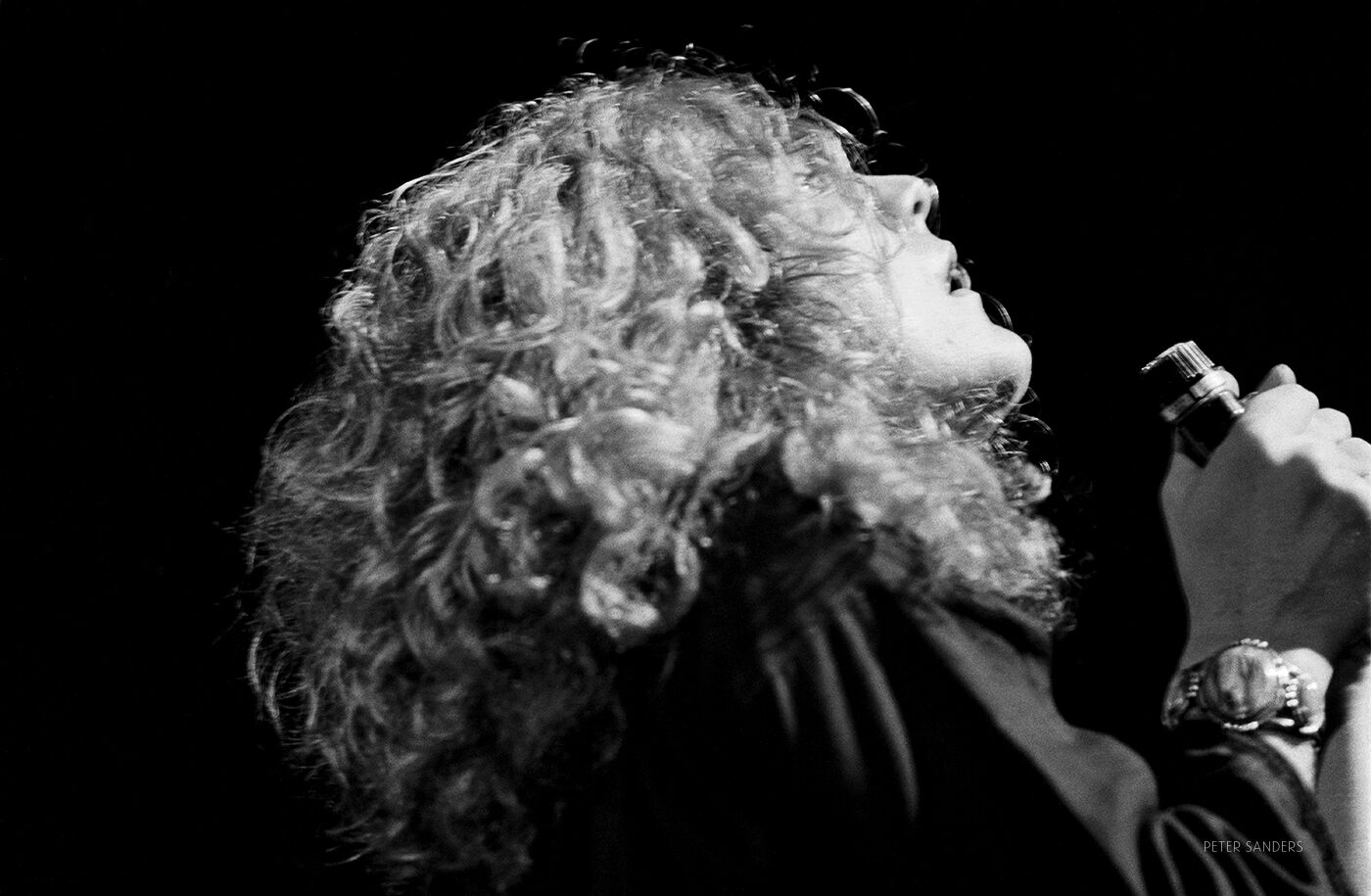 Robert Plant Of Led Zeppelin - Peter Sanders